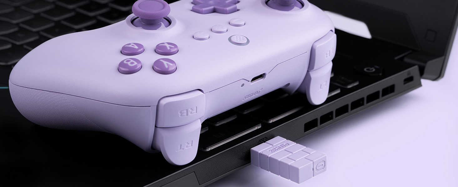 8BitDo Ultimate C 2.4G - Lilac Purple 81HC01 - Newegg.com
